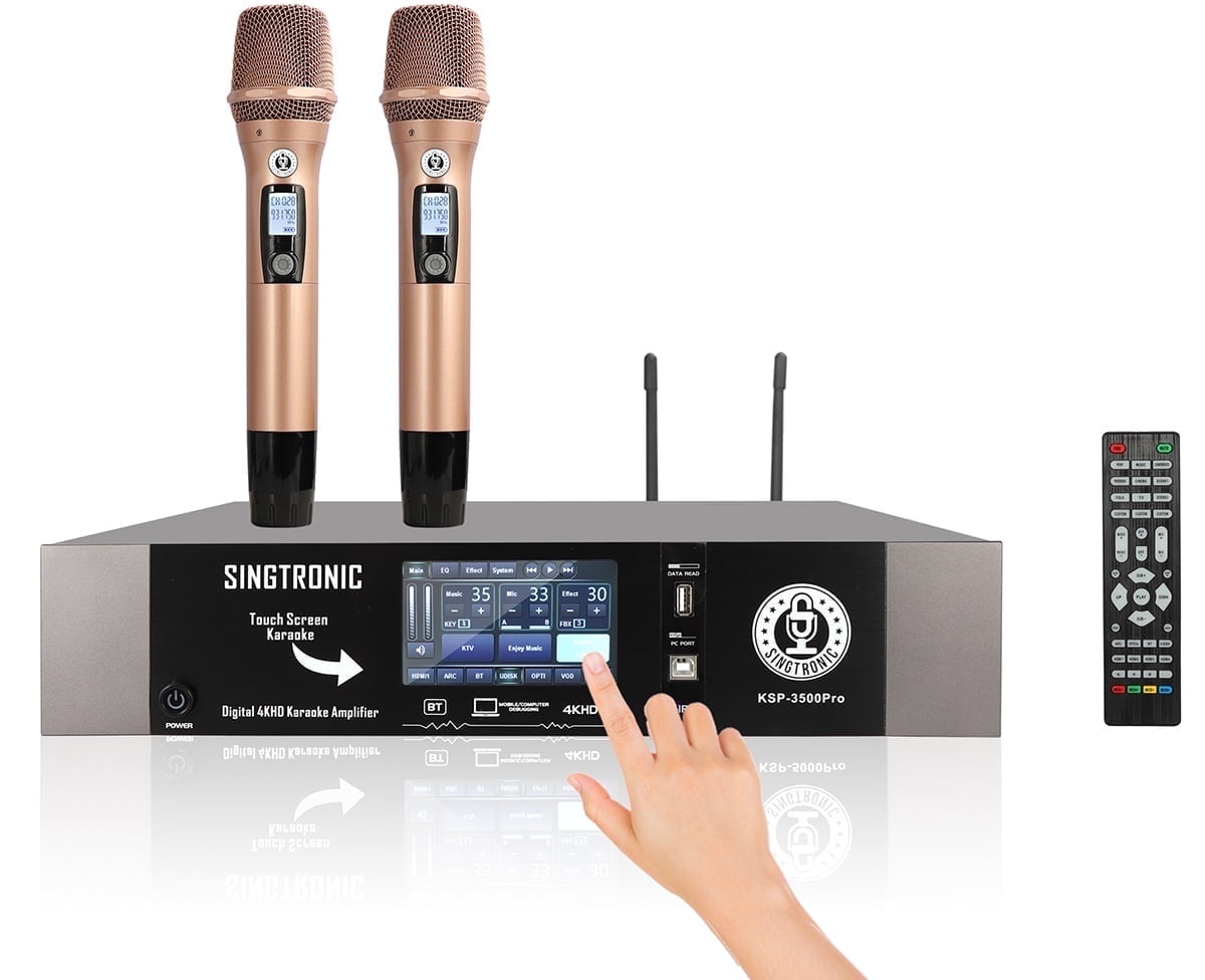 Singtronic KSP-3500Pro Professional Digital 3-in-1 Karaoke Digital ...
