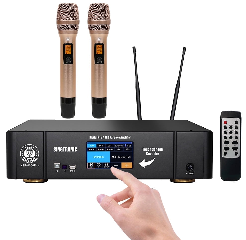 Singtronic KSP-4000Pro Professional 3-in-1 Digital Karaoke Sound ...