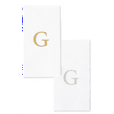 Singular Disposable Guest Towels - Monogram Hand Towels - Bathroom ...