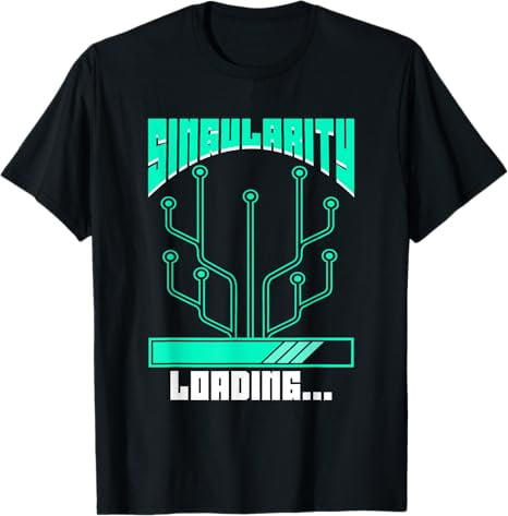 Singularity Loading Prompt Ai Artificial Intelligence T-Shirt - Walmart.com