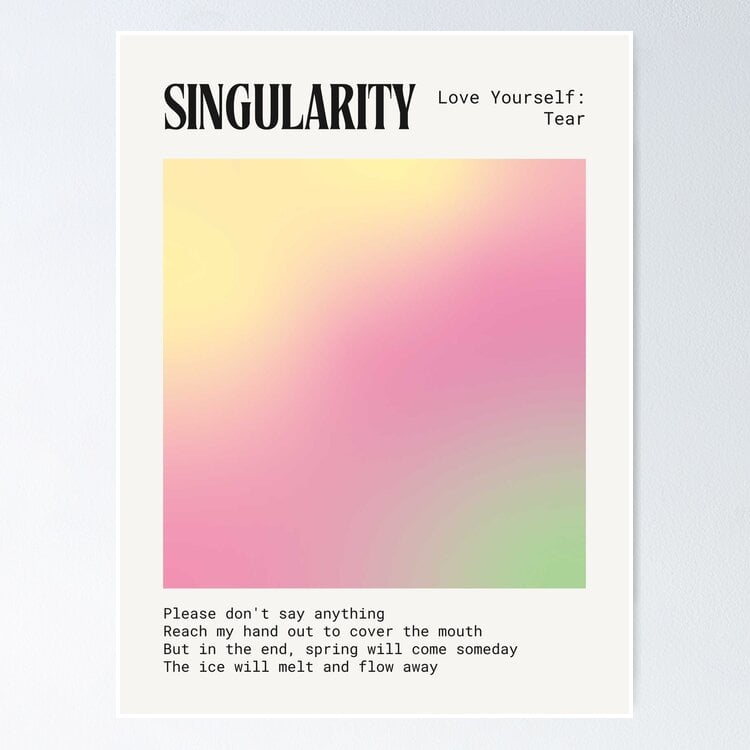 Singularity Lyric UNFRAMED Poster UNFRAMED Poster, 12x18 - Walmart.com