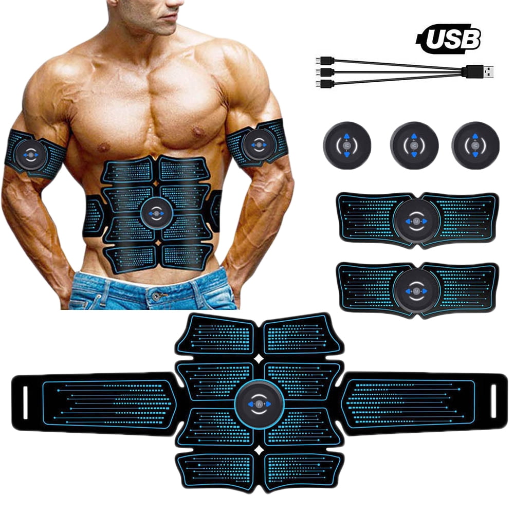 Sinhoon 8 Pad Muscle Trainer Abs Muscle Stimulator Fitness Training ...