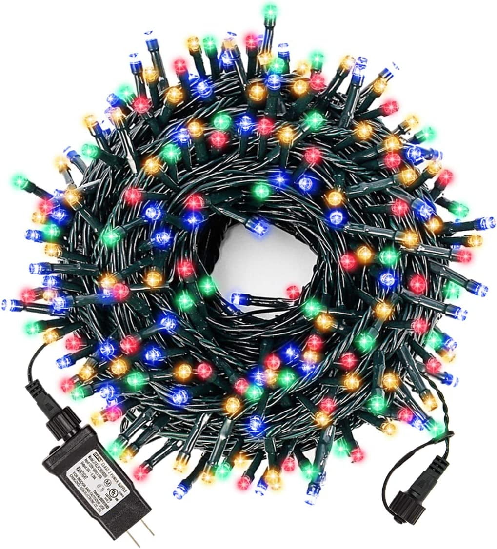 Sinhoon Christmas String Lights, Christmas Tree Lights with 8 Lighting ...