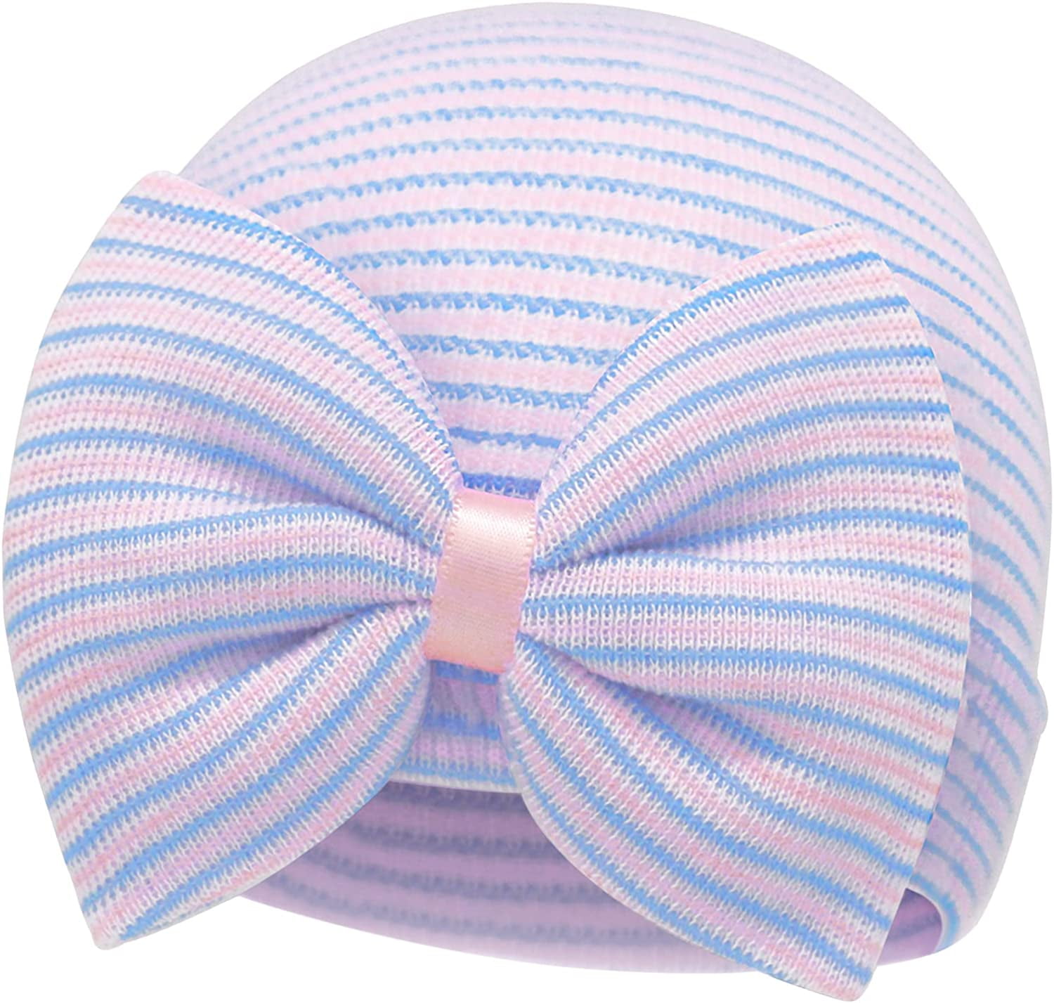Sinhoon Newborn Hats for Baby Girls Hospital Hat Baby Girl Bows and ...