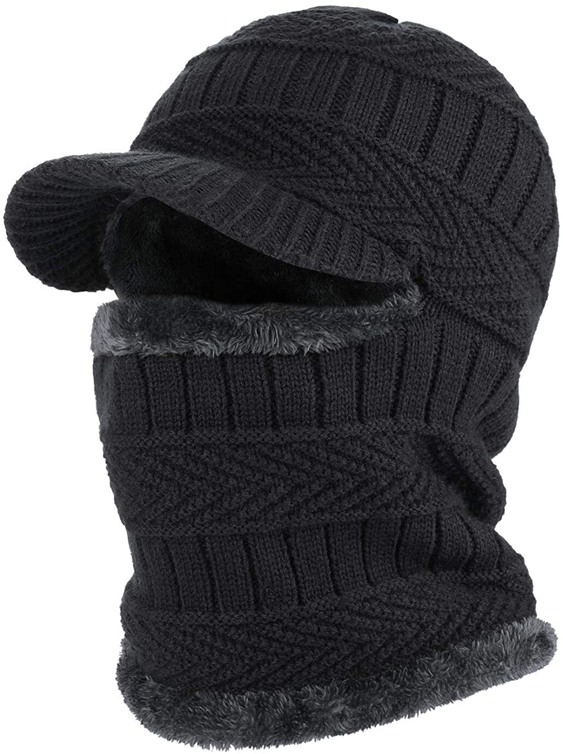 Sinhoon Winter Knitted Balaclava Beanie Hat Warm Cycling Ski Mask ...