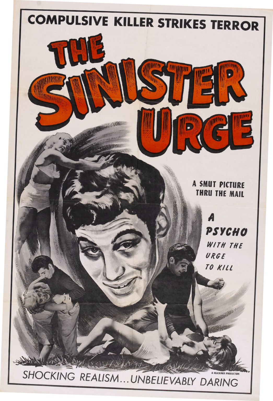 Sinister Urge The Movie poster Metal Sign 8inx 12in Metal Print 8x12 ...
