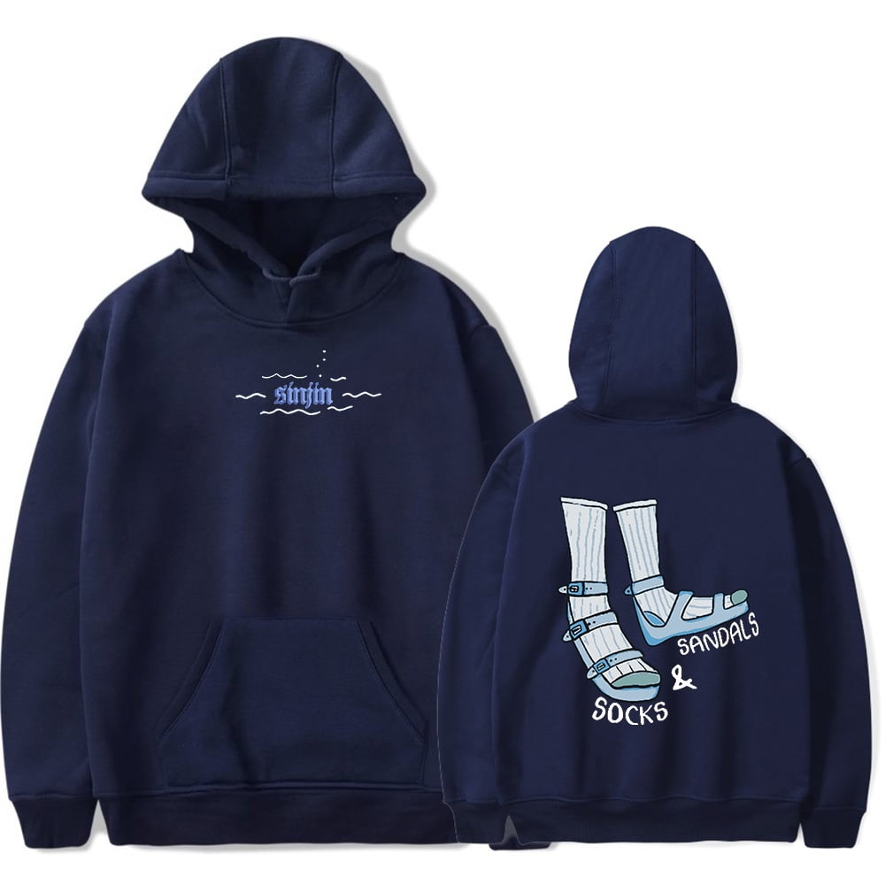 Sinjin Drowning Merch Socks & Sandal Hoodie Sweatshirt New Logo Women ...