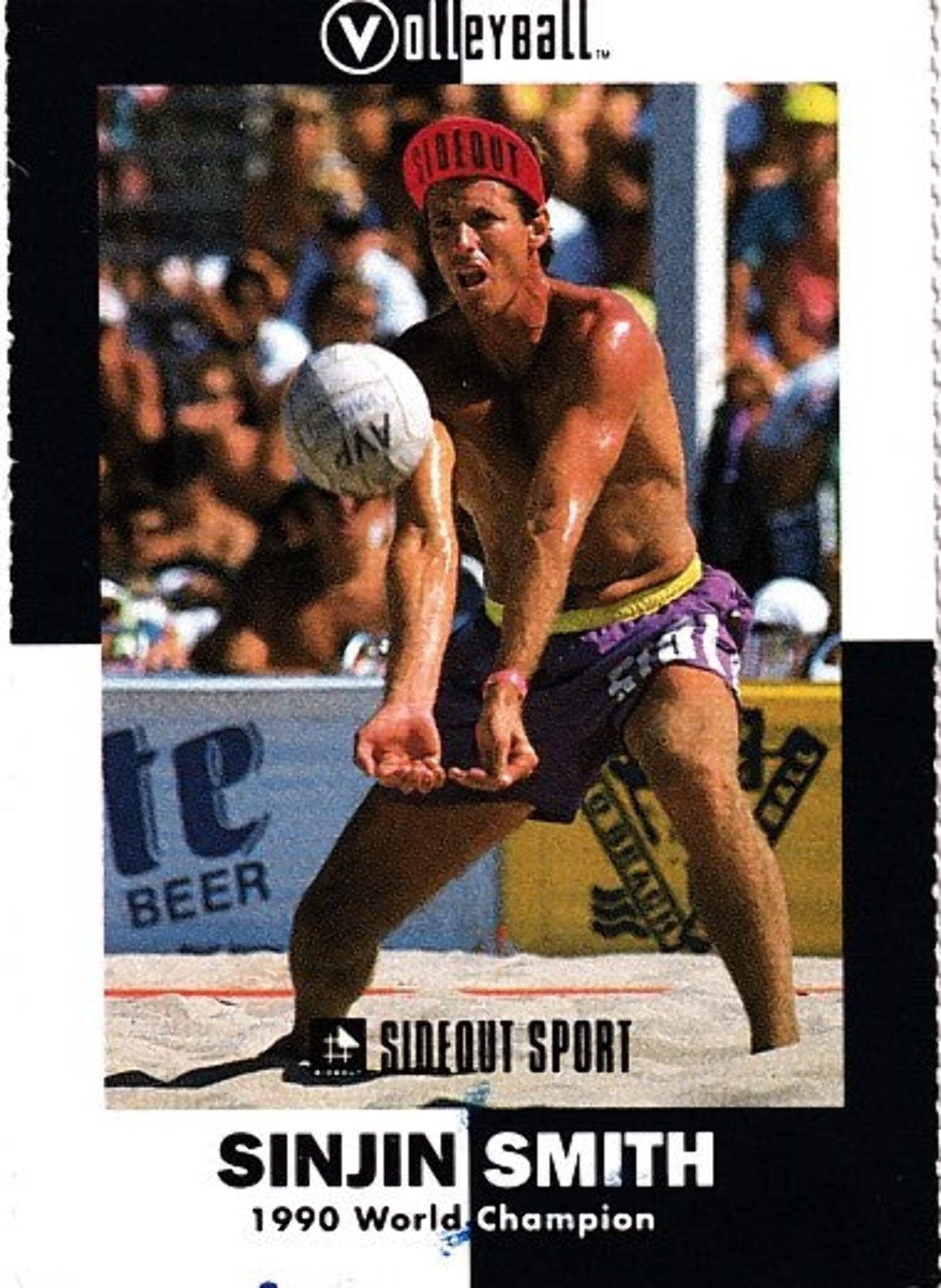 Sinjin Smith 1991 Volleyball Magazine card RARE - Walmart.com