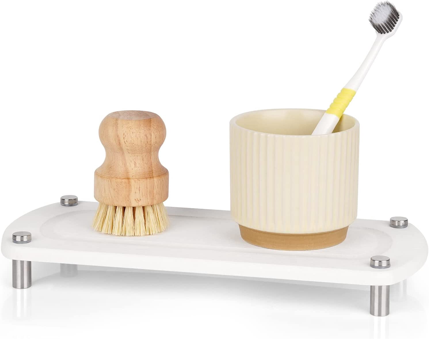 Sink Caddy Instant Dry Kitchen Sink Organizer Sponge Holder for Kitchen ...