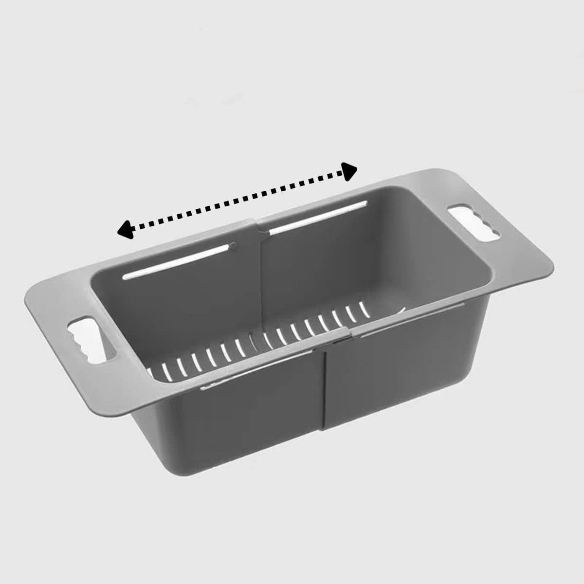 Over The Sink Colander Strainer Basket - Wash Vegetables and Fruits ...