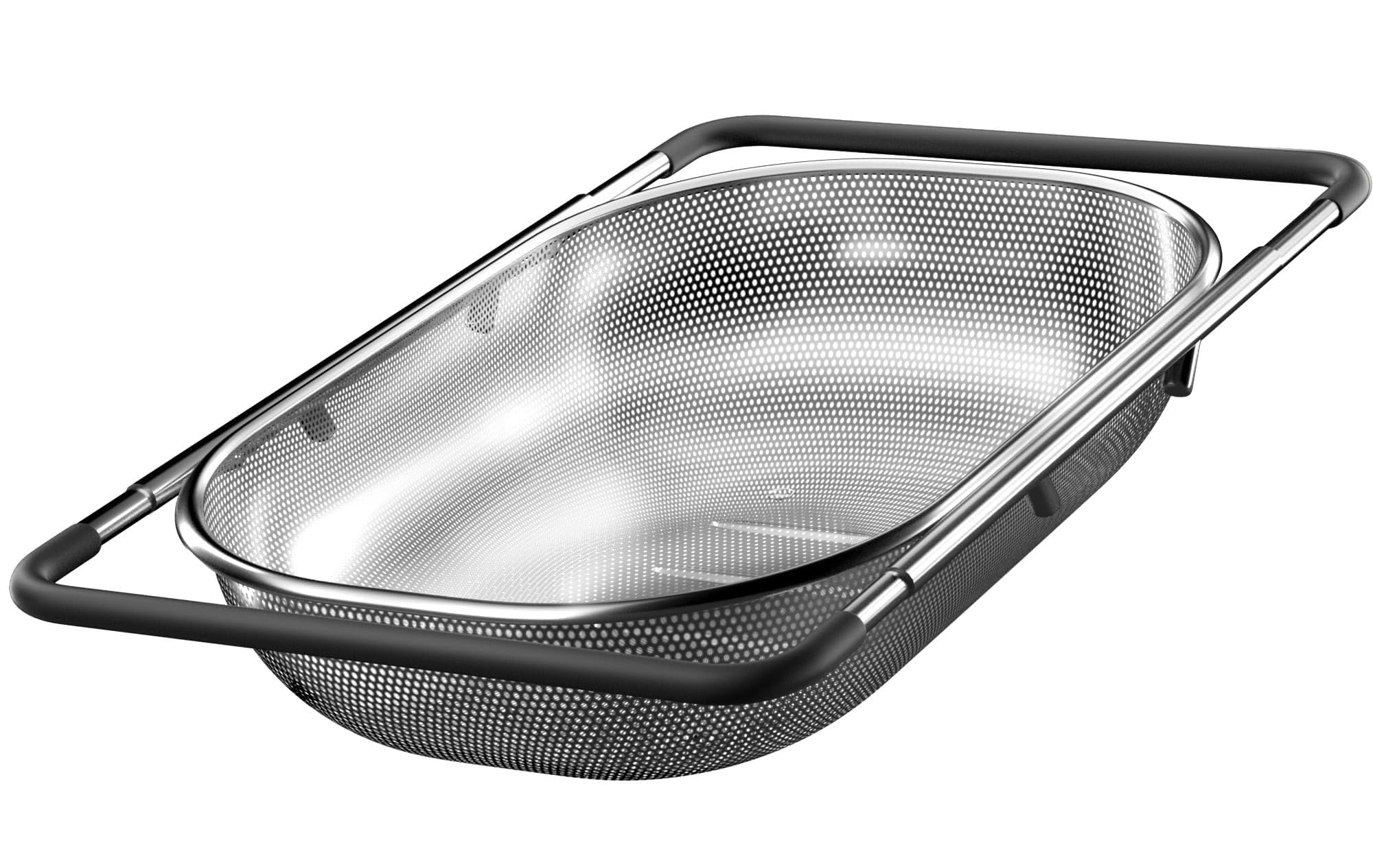 Over the Sink Colander - Strainers and Colanders - Sink Strainer Basket ...