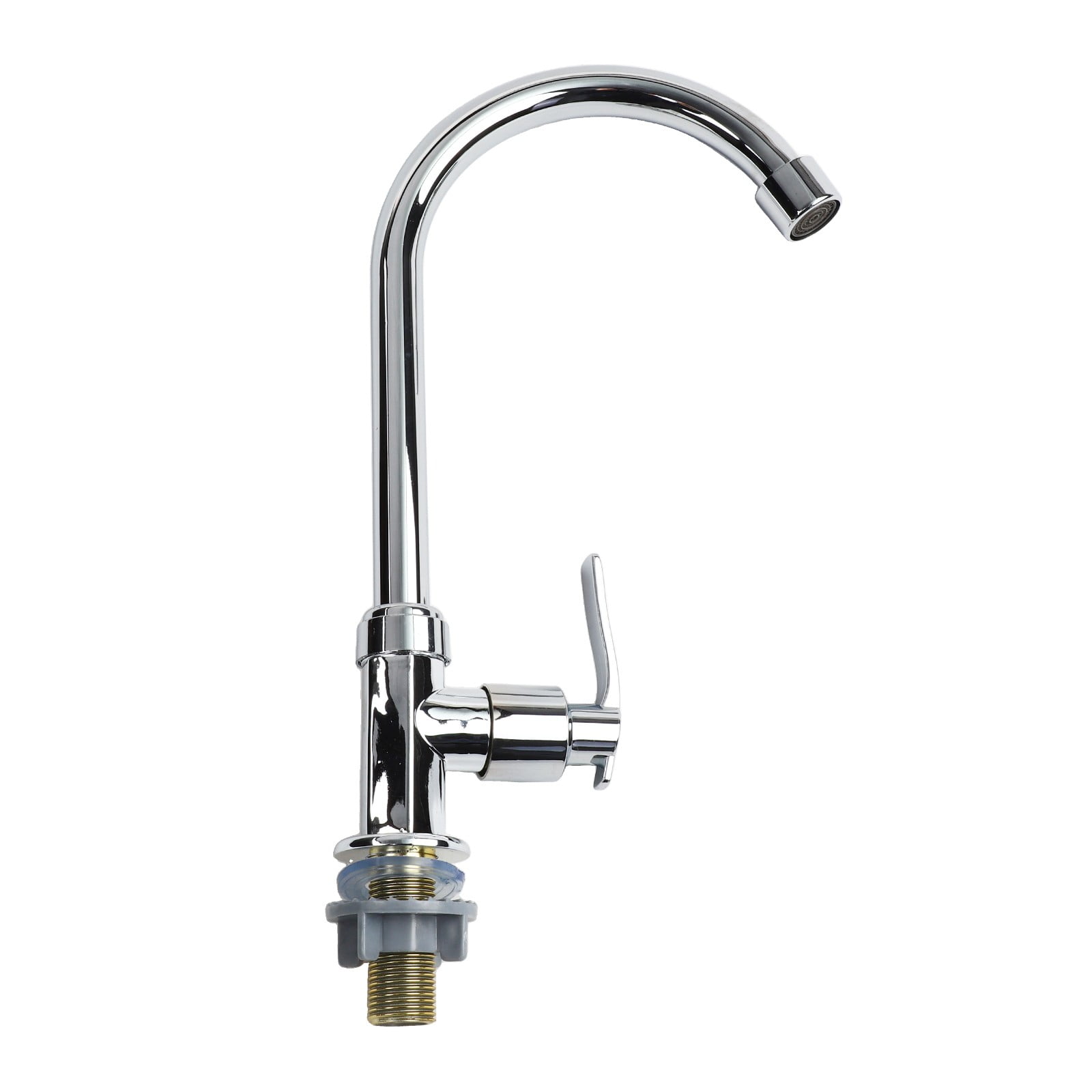 Sink Cold Taps Faucet Kitchen Sink Faucet Single Lever Hole Tap Cold ...