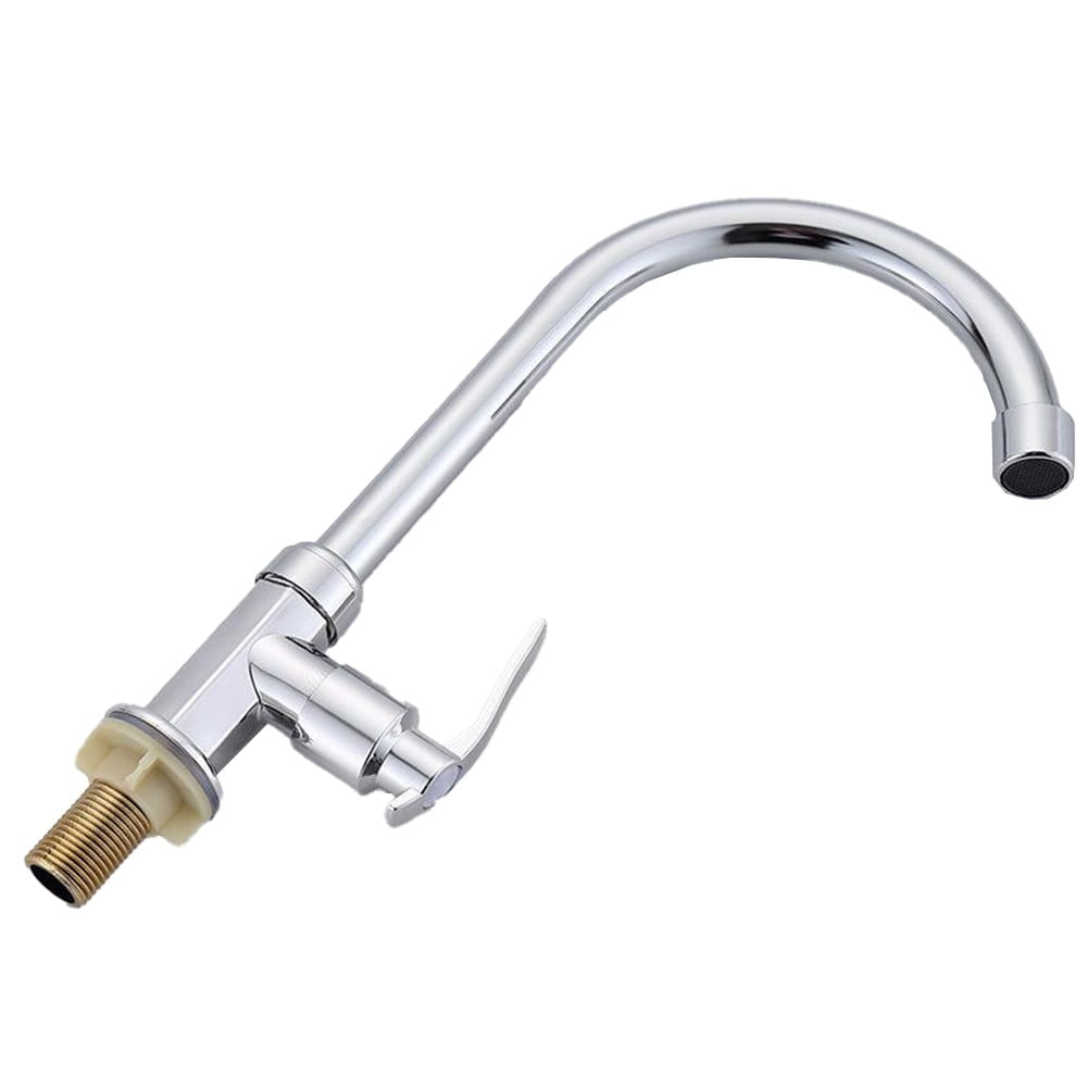 Sink Cold Taps Faucet Kitchen Sink Faucet Single Lever Hole Tap Cold ...