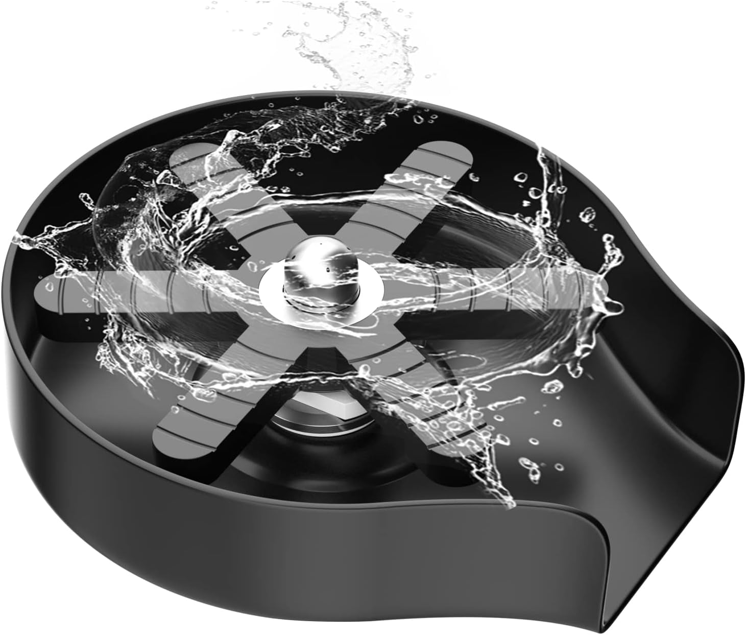 Sink Cup Washer, Glass Rinser with 360 Rotating Jet, Stainless Steel ...