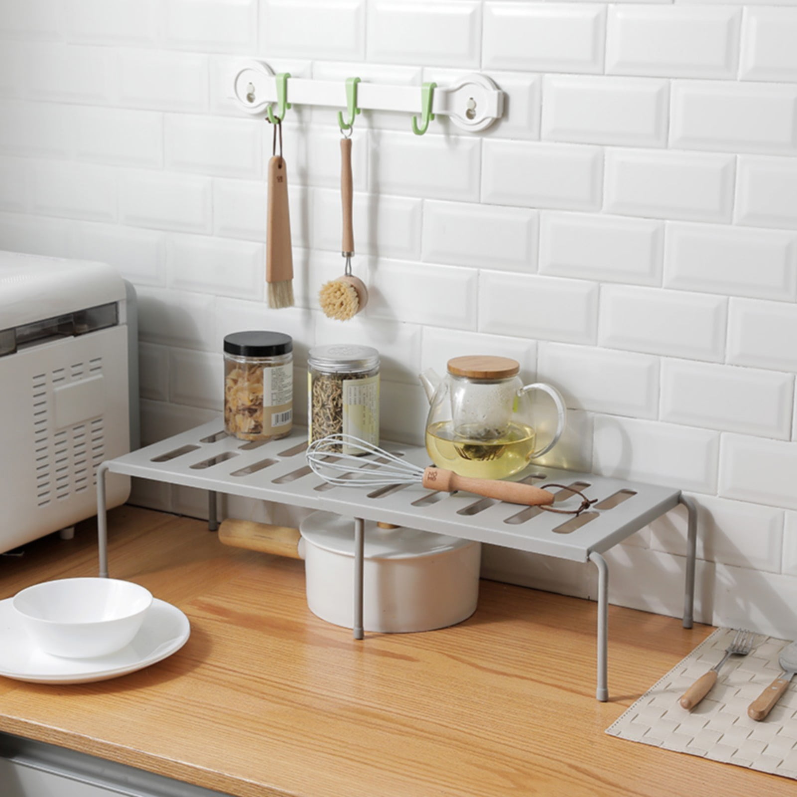 Over The Sink Dish Rack Kitchen Cabinet Shelf Retractable Drain Rack ...
