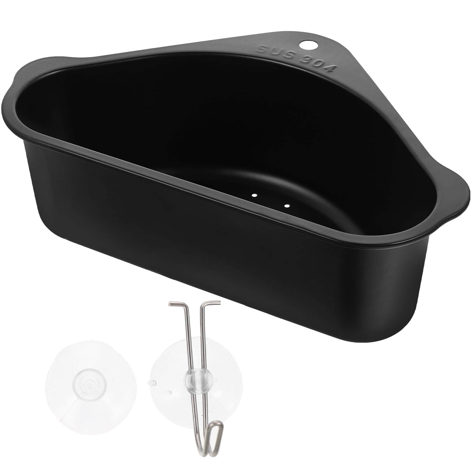 Sink Drain Basket Multi-function Strainer Triangle Filter Hanging ...