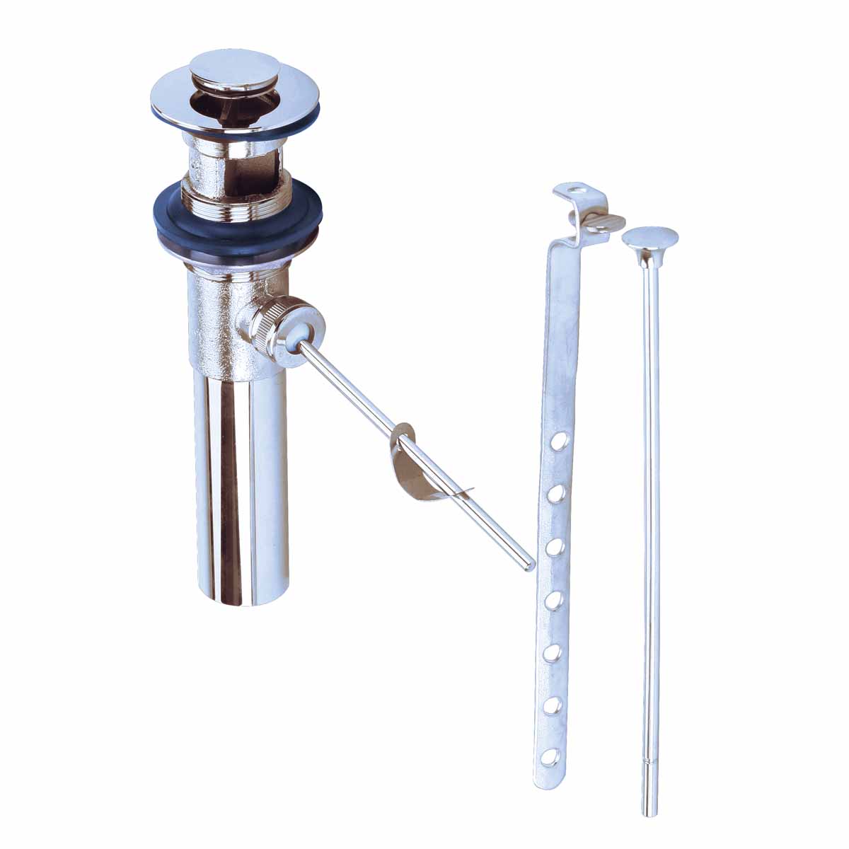 Delta 33W576 Push Pop-Up with Overflow, Chrome - Walmart.com