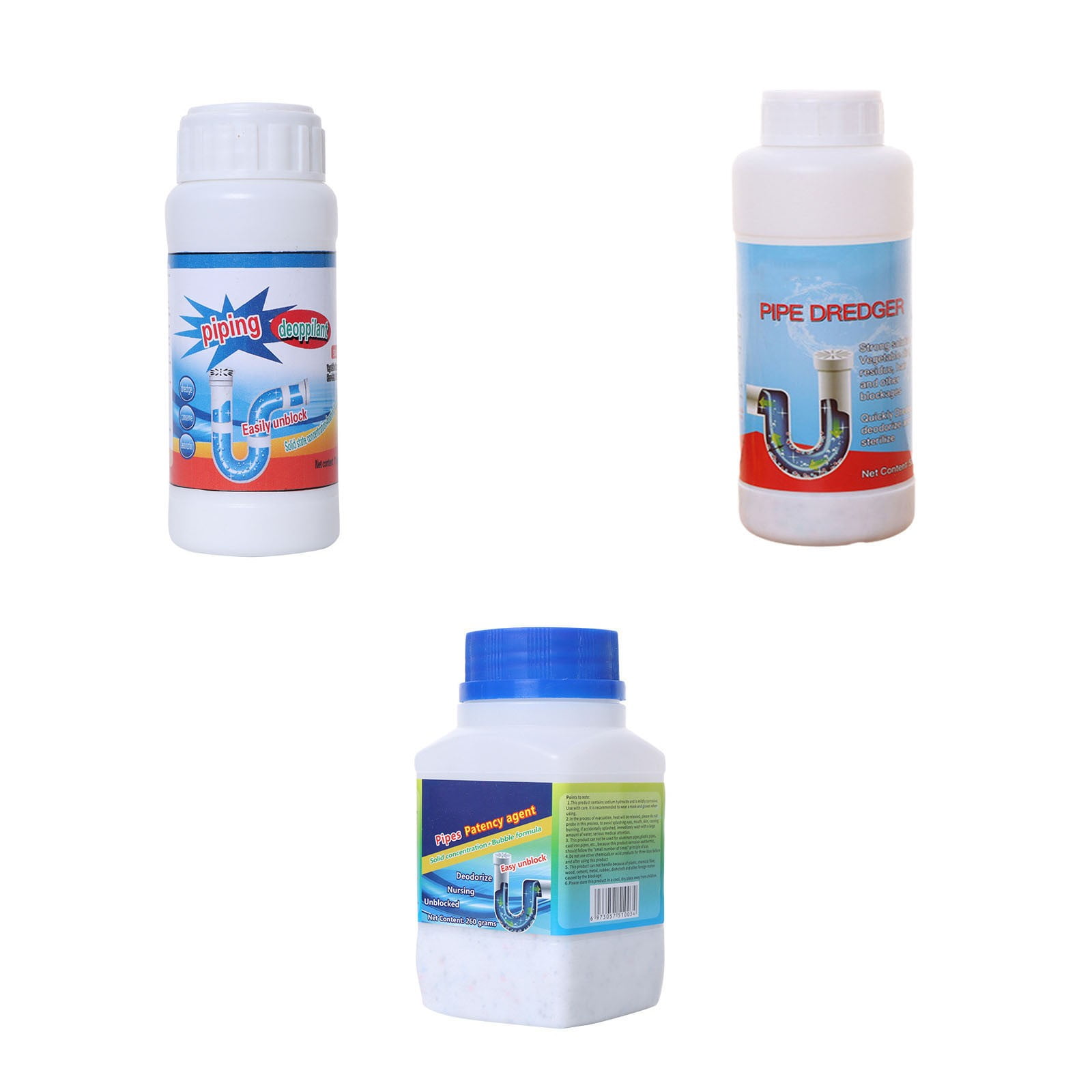 Sink Drain Cleaner Powerful Pipe Cleaning Gel for Clogged Kitchen ...