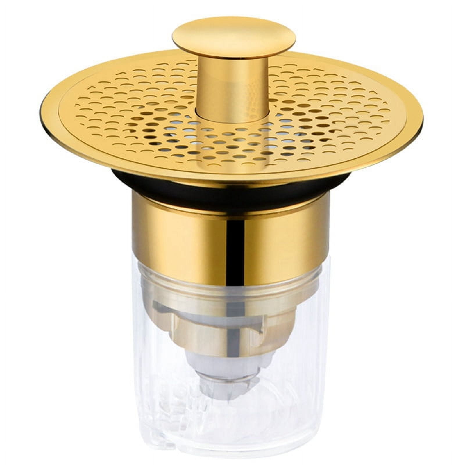 Sink Drain Stopper Floor Filter Bathroom Wash Basin -Up Core Hair Anti ...