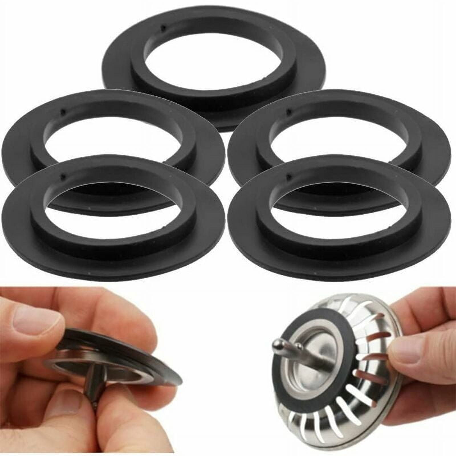 Sink Drain Protector, Stainless Steel Strainer With Good-Sealing Rubber ...