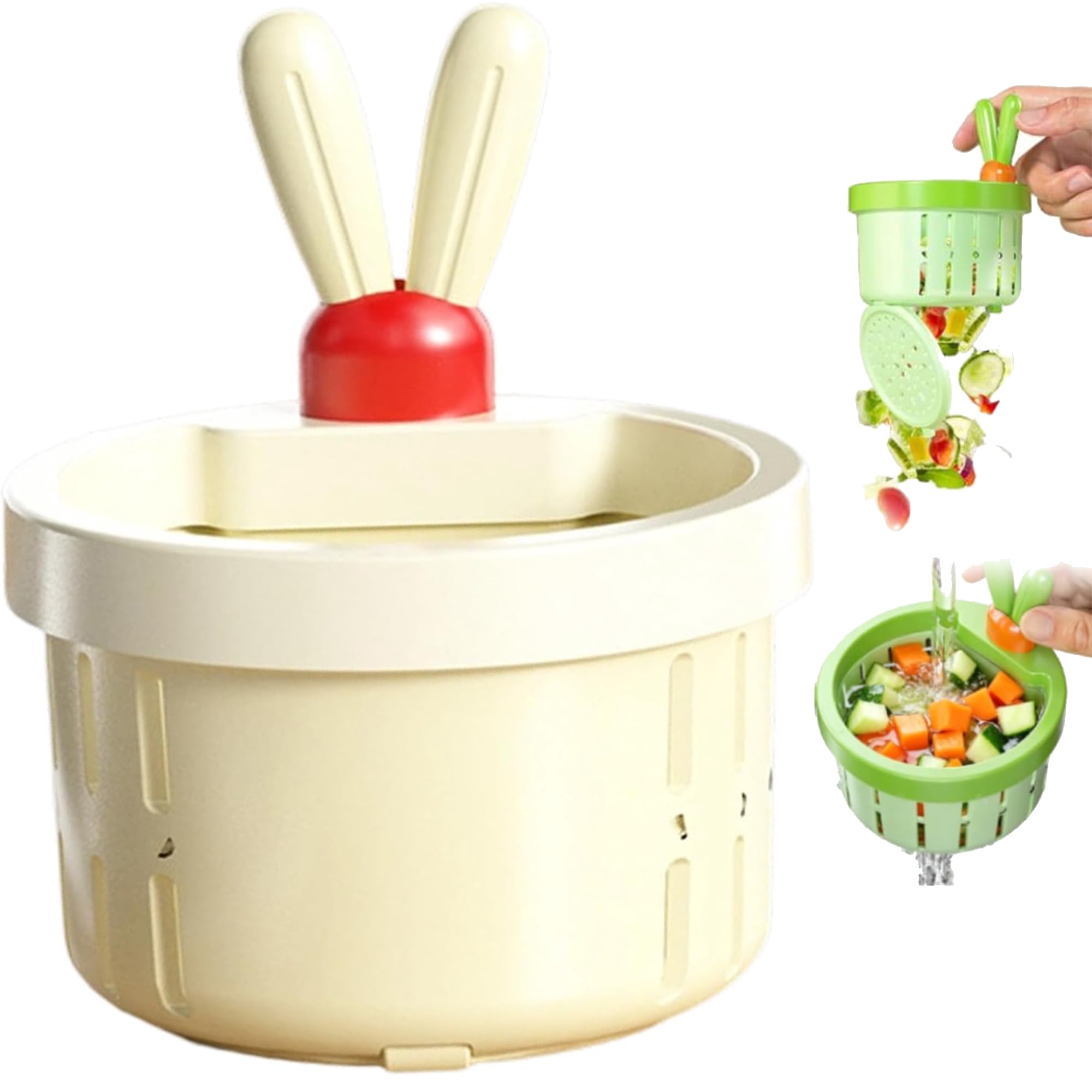 Sink Drain Strainer, Automatic Draining Food Catcher, Silicone Basket ...