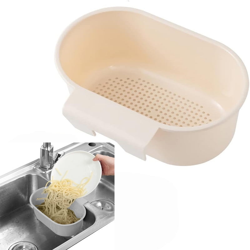 Sink Drain Strainer Basket, Corner Sink Swan Strainer Basket Hanging ...