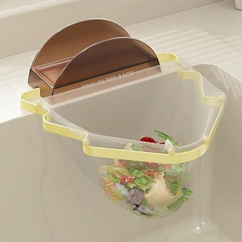 Sink Drain Strainer Basket for Food Waste, Suction Type Kitchen Food ...