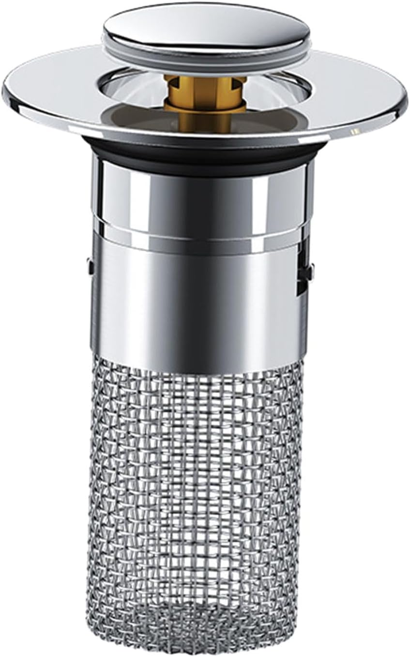 Sink Drain Strainer, Sink Drain Strainer Plug Anti Overflow Push ...