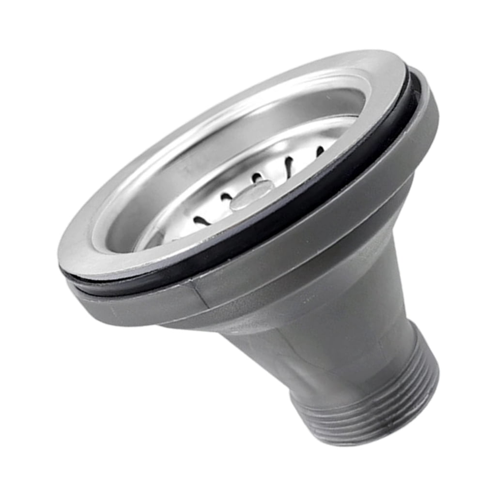 Sink Drain with Triple Layer Filtration Erosion Steel Adapter for Tight ...