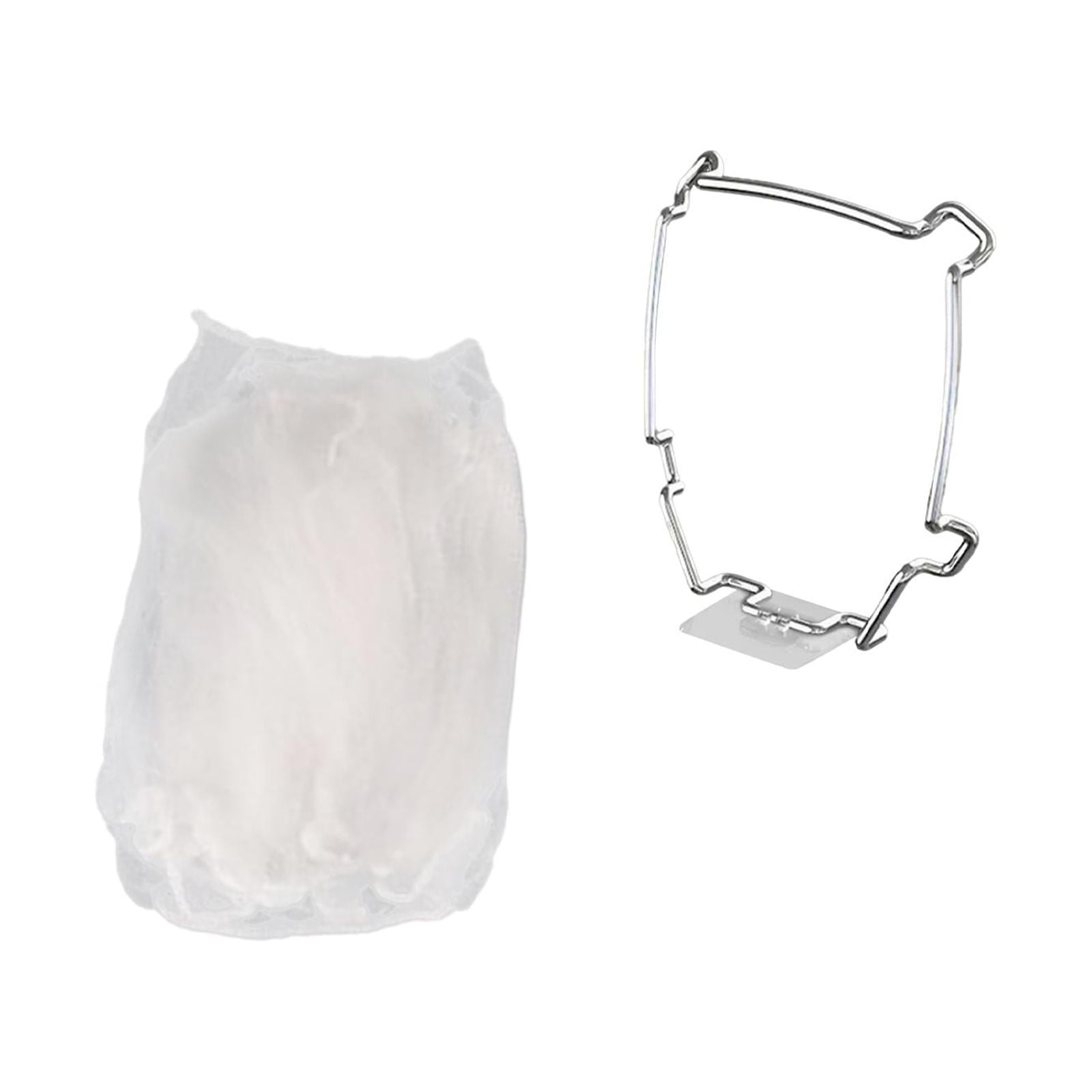 Sink Drainer Rack, Stainless Steel Drainer Net Holder, Trash Bag Holder ...