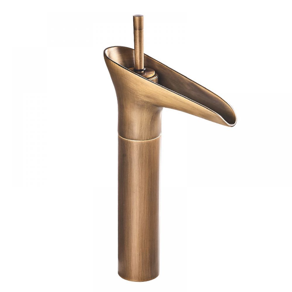 Sink Faucet, Bathroom Waterfall Mixer Faucet, Adjustable Hot And Cold ...