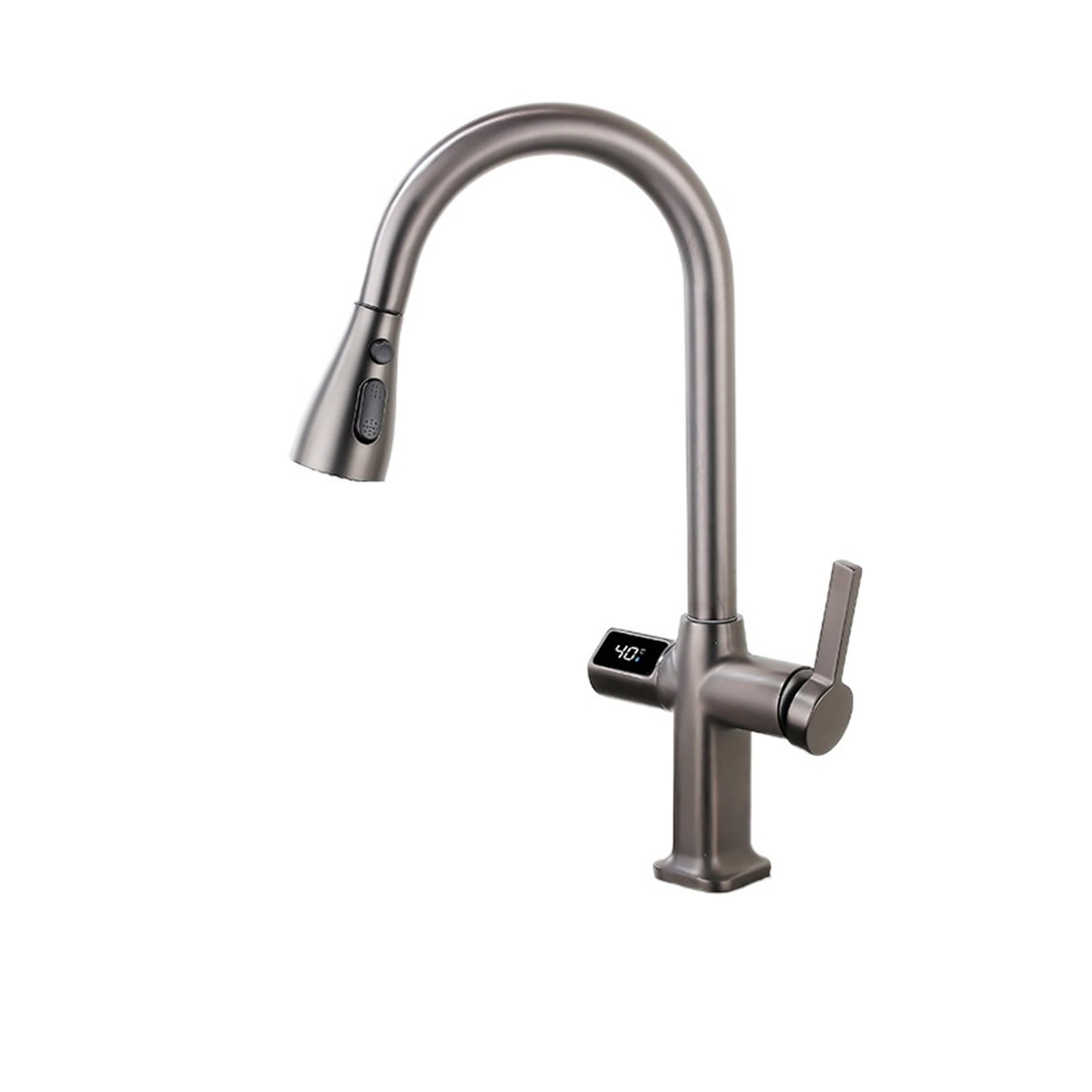Sink Faucet, Black Kitchen Faucet Gourmet Faucet, Kitchen Pull Out ...