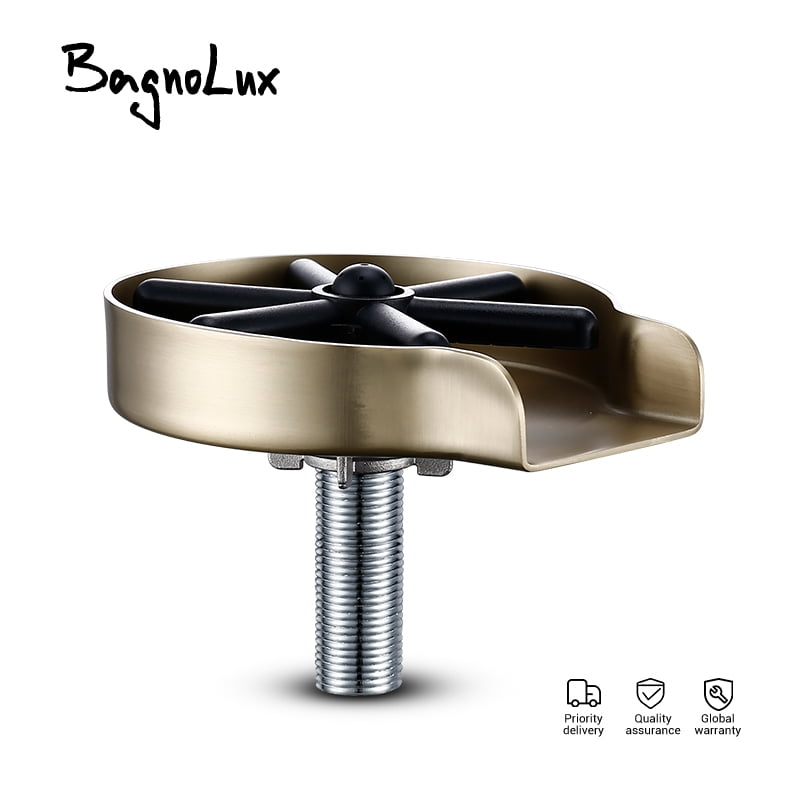 Sink Faucet Glass Rinse Cup Washer Stainless Steel Metal High Pressure ...