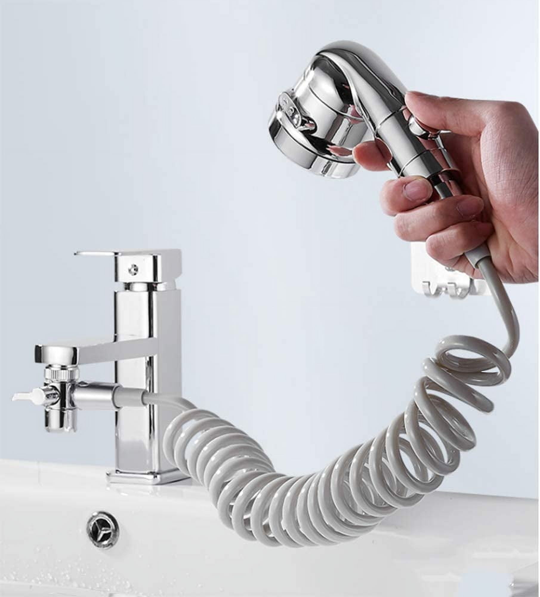 Sink Faucet Hose Sprayer for Hair Washing Bathroom Sink Sprayer Rinser ...