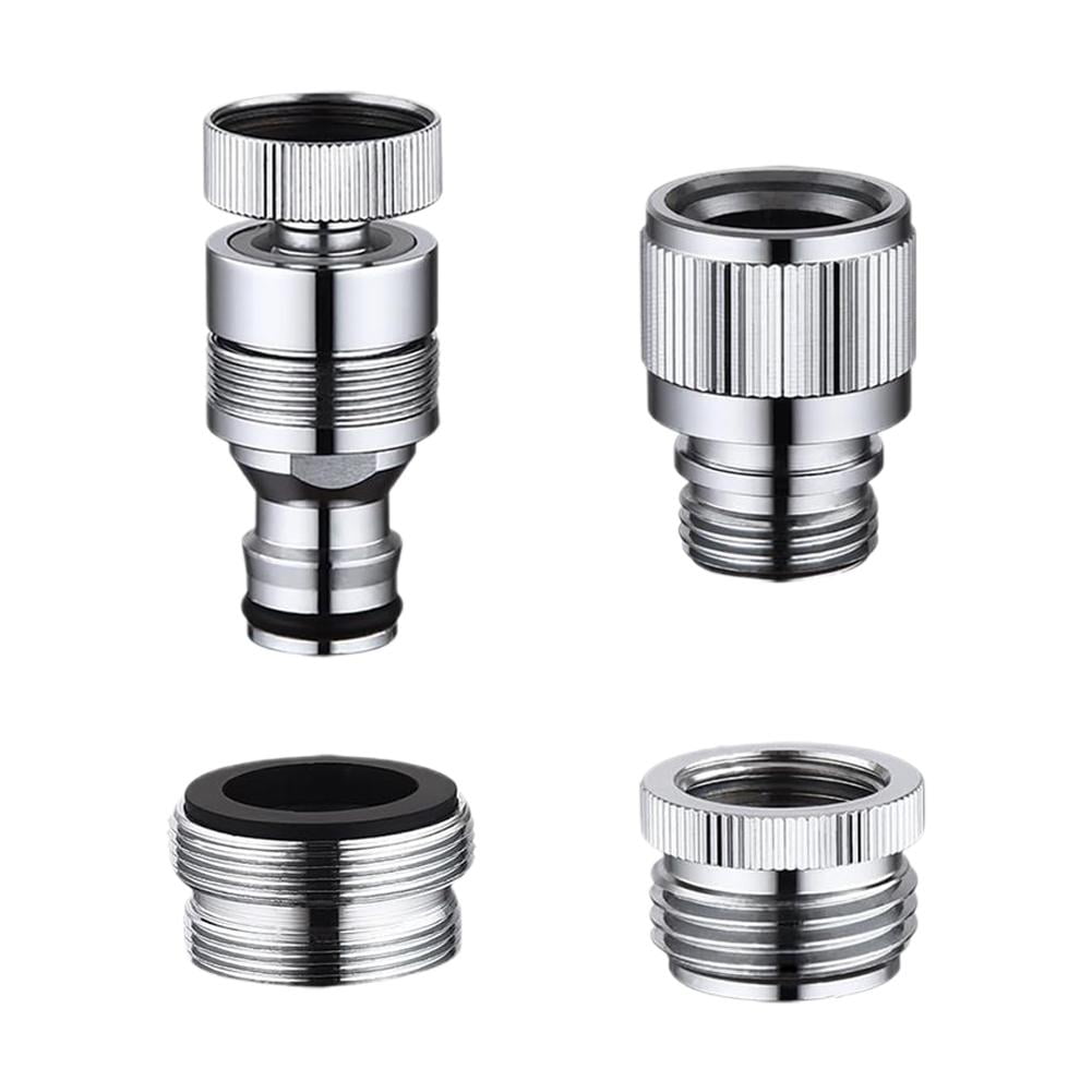 Sink Faucet Quick Connector Adapter 4Pcs Faucet Adapter to Hose Kit for ...