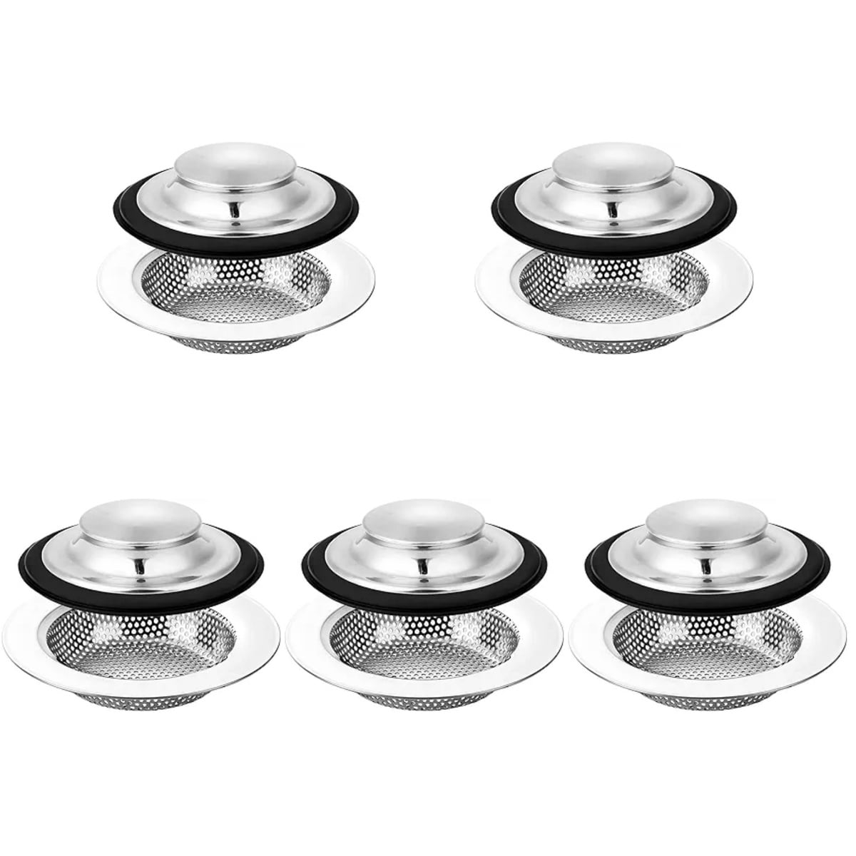 Sink Filter Strainer Steel Kitchen Strainers for Food Scraps Catcher ...