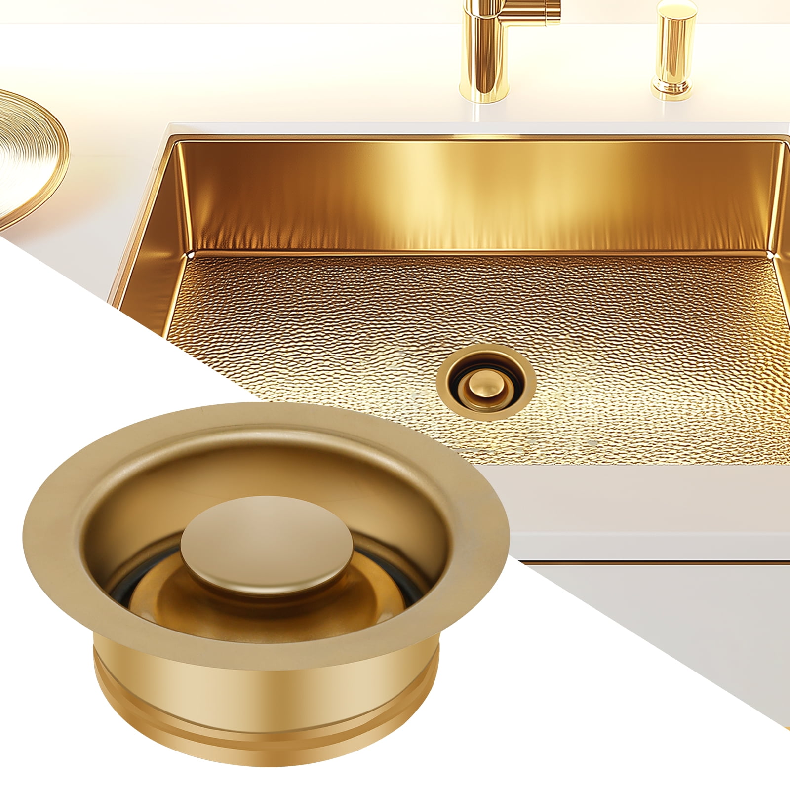 Sink Garbage Disposal Flange Versatile Sturdy Sink Stopper Stainless ...