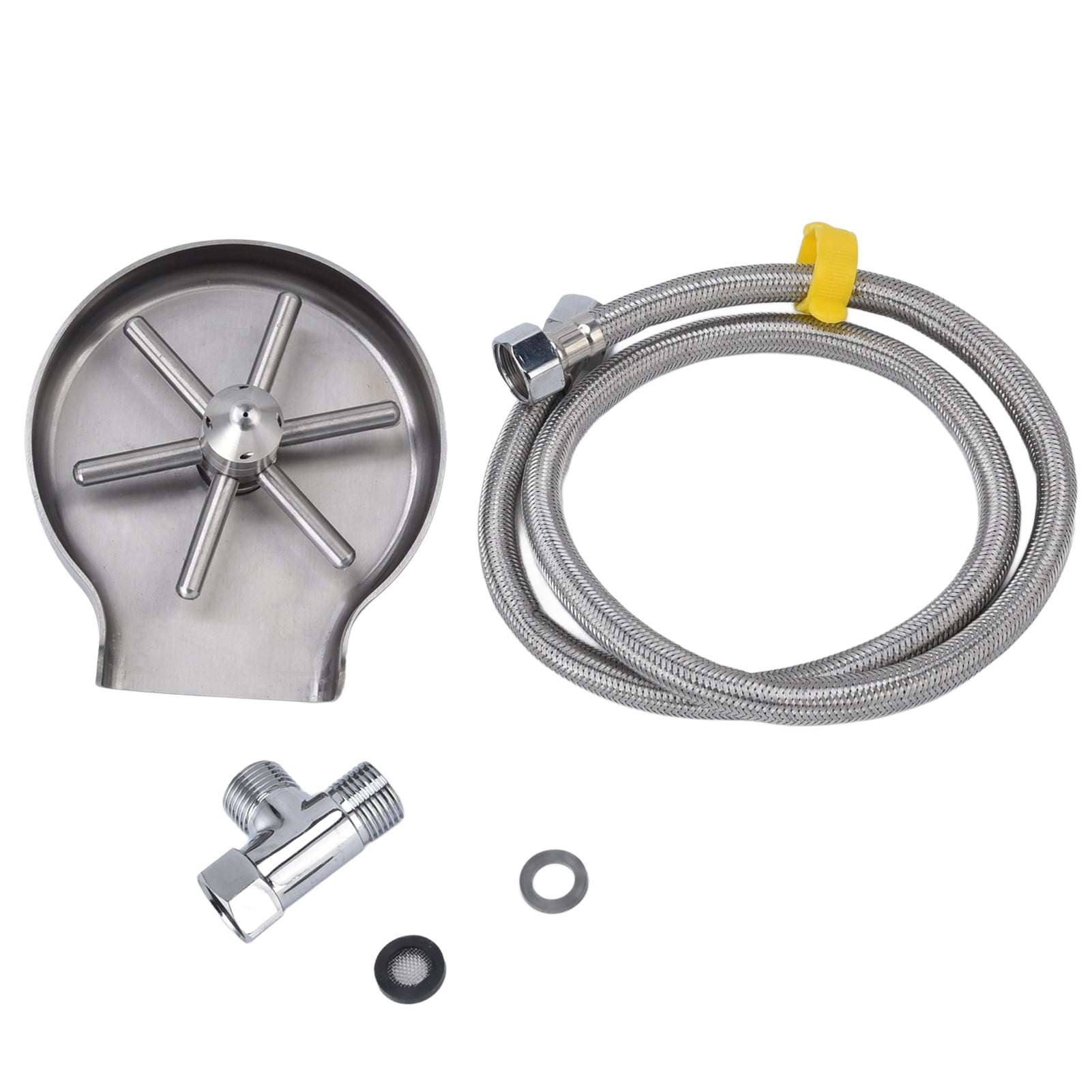 Sink Glass Rinser Stainless Steel Kitchen Sink Glass Rinser Faucet Set ...