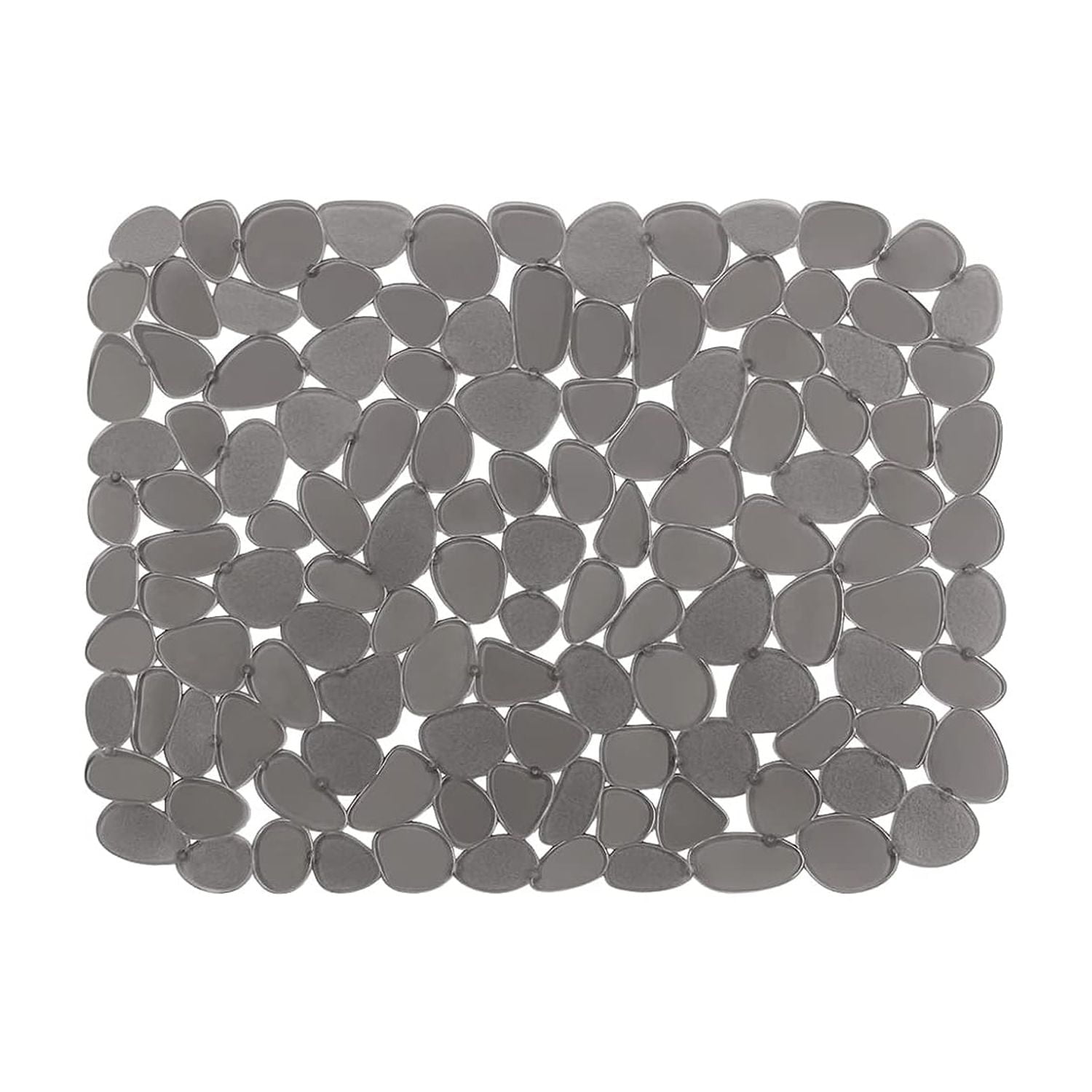 Sink Mat, Adjustable PVC Clear Pebble Sink Protector for Stainless ...