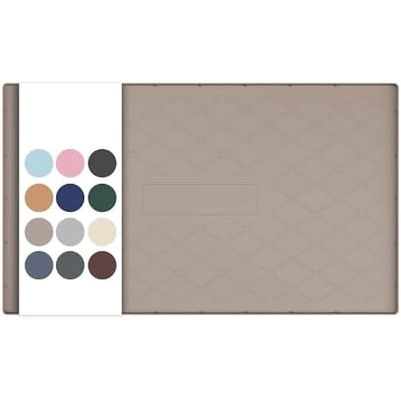 Under Sink Mat for Kitchen Waterproof, 40" x 22" Silicone Under Sink ...