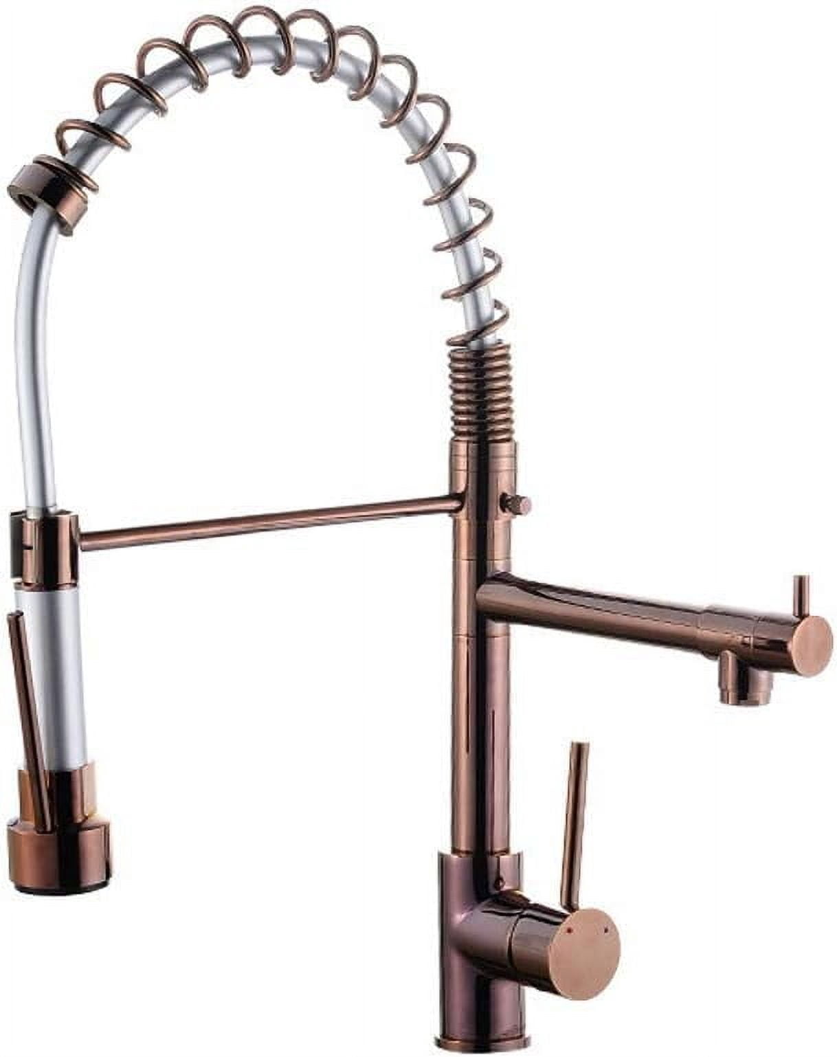 Sink Mixer Tap Kitchen Faucet Chrome Brass 360 Degree Rotation Single ...