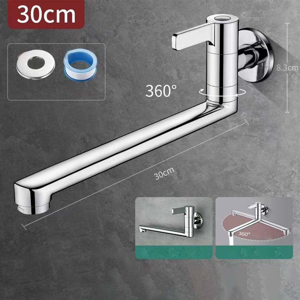 Sink Mop Pool Extended Faucet Rotatable Extended Basin Faucet Wall ...