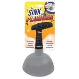 Sink Plunger to help keep household pipes clear with plunging action ...