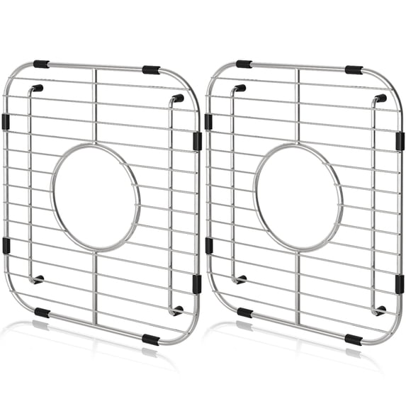 Sink Protectors For Kitchen Universal Double Bowl Bottom Grid 13.2"x11 ...