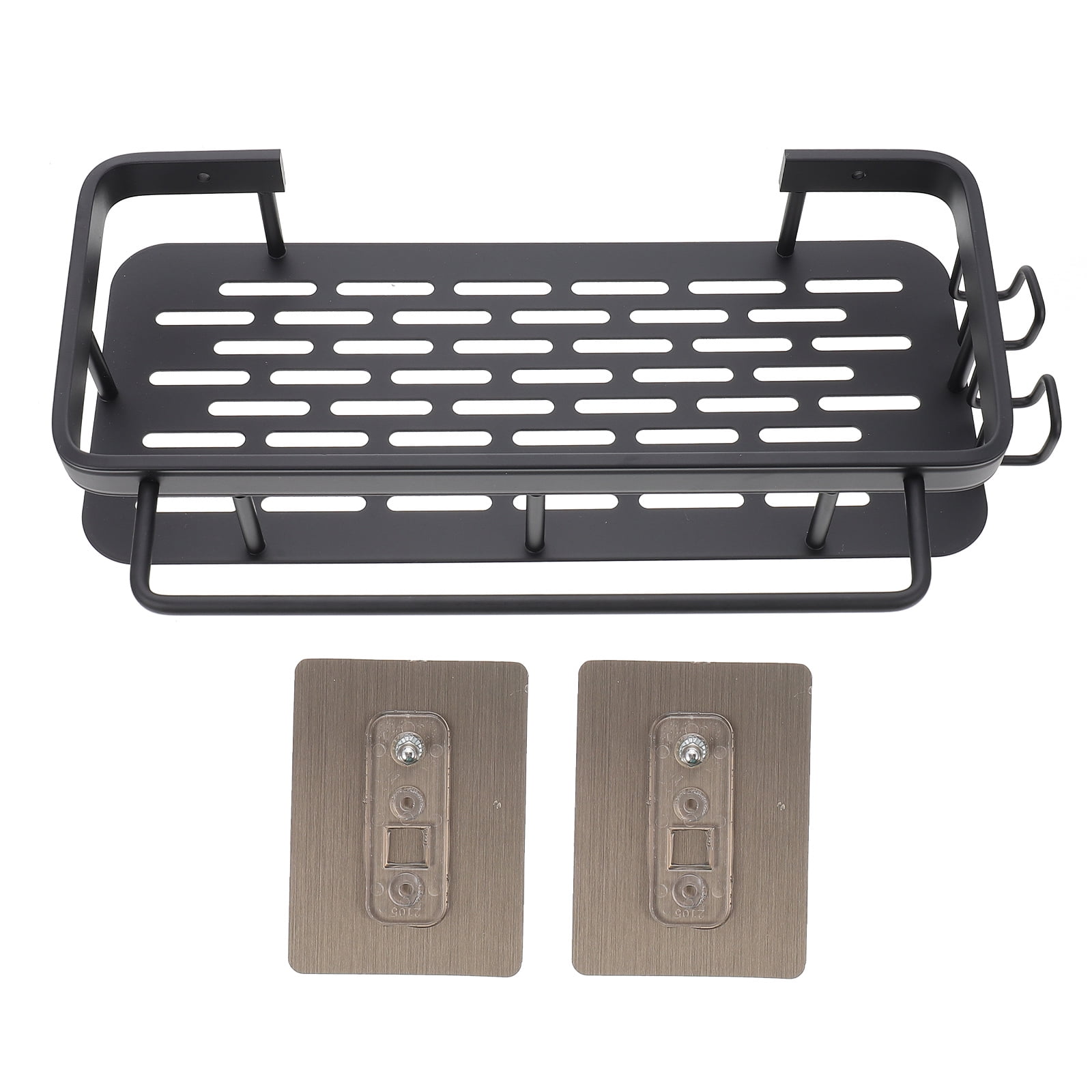 Sink Rack Drying Metal Sponge Holder Space Aluminum Wall Mounted ...