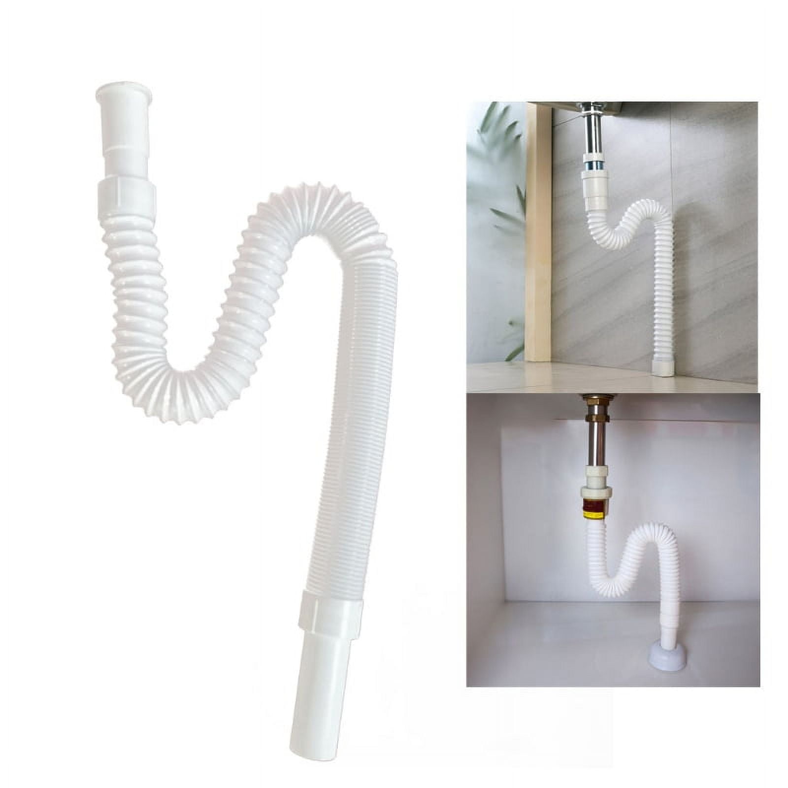 Sink Sewer Drain Pipe Tube Extender Wash Basin Sink Drain Plumbing ...