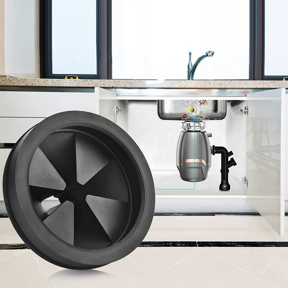 Sink Splash Guard Garbage Disposal Cover Upgraded EPDM Rubber Drain ...