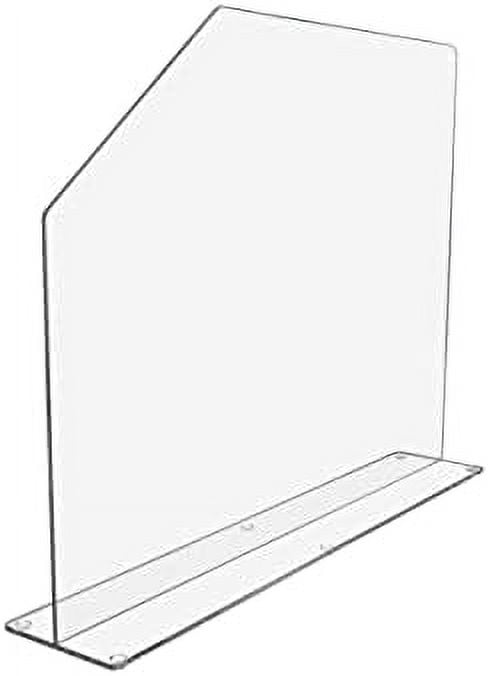 Sink Splash Guard with Easy-Reach Cutaway 23.625"L x 4.5"W x 18"H ...