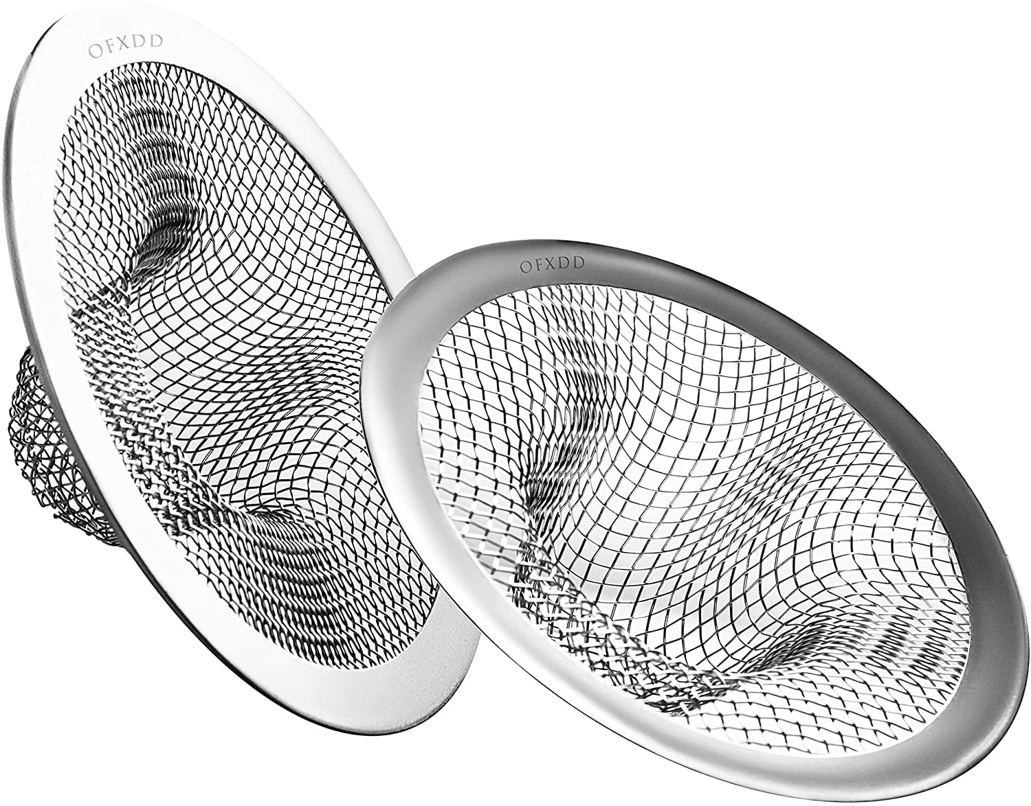 Sink Strainer 3 Inch - Mesh Hair Catcher for Bathtub - Kitchen Drain ...