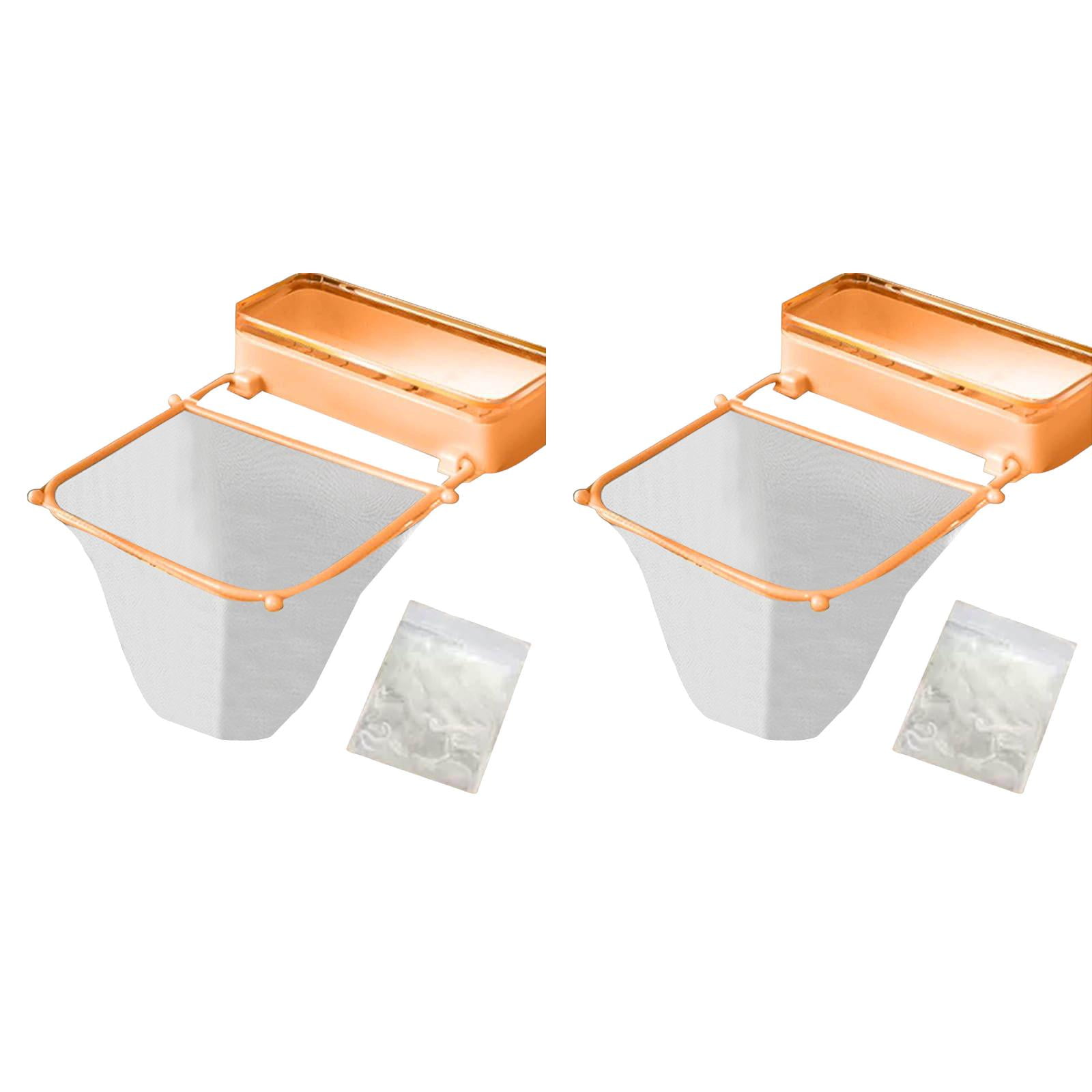 Sink Strainer Basket with 50 Fine Mesh Net Bags, Heavy Duty Kitchen ...